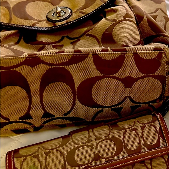 Coach | Bags | Coach Purse And Matching Wallet | Poshmark
